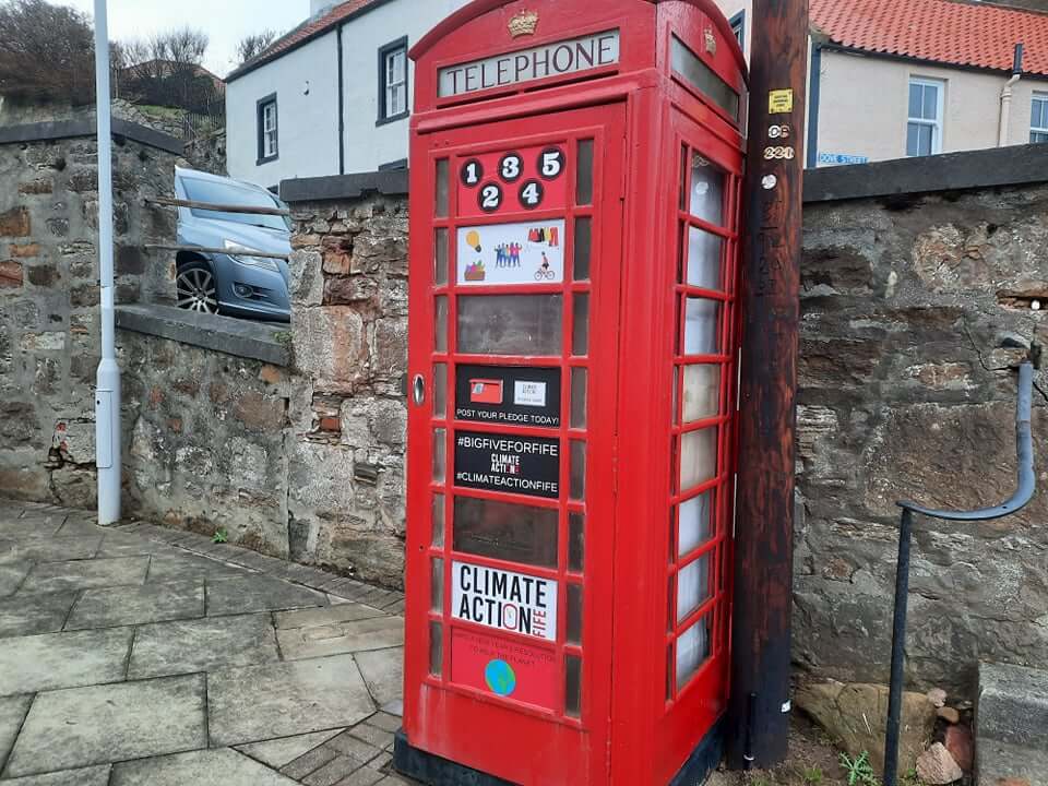 Climate Action Fife | Big Five for Fife – Phone Box